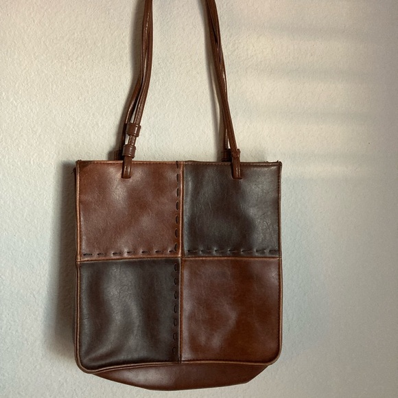 Bags | Vintage Patchwork Leather Purse | Poshmark